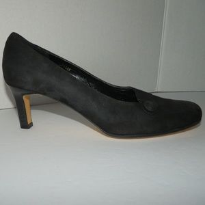 Vaneli | Shoes | Vaneli Black Suede Heels | Poshmark